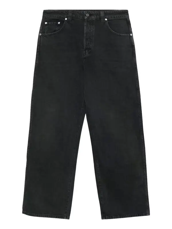 Khaite Wide-leg Jeans - Black