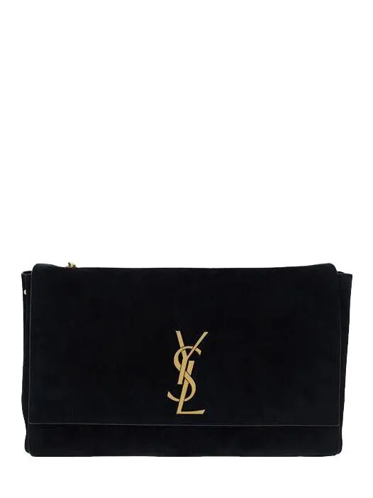 Saint Laurent Solferino Medium Crossbody Bag - Black