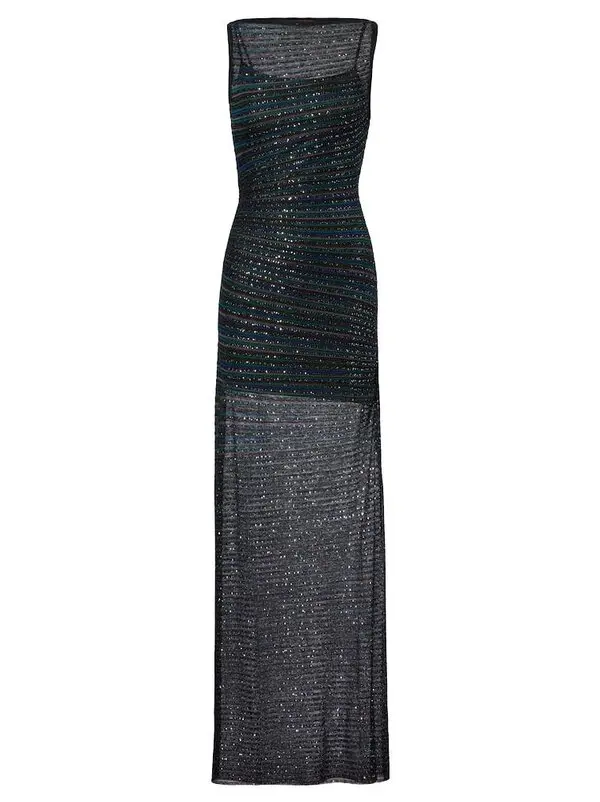 Missoni Semi-sheer Maxi Dress - Multicoloured