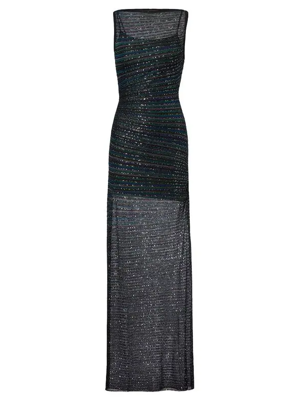Missoni Semi-sheer Maxi Dress - Multicoloured