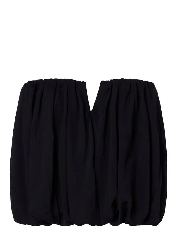 Isabel Marant Étoile Amalia Gathered Top - Black