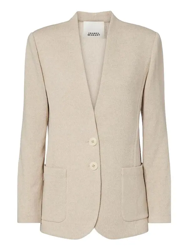 Isabel Marant Olivia Wool-blend Jacket - Beige