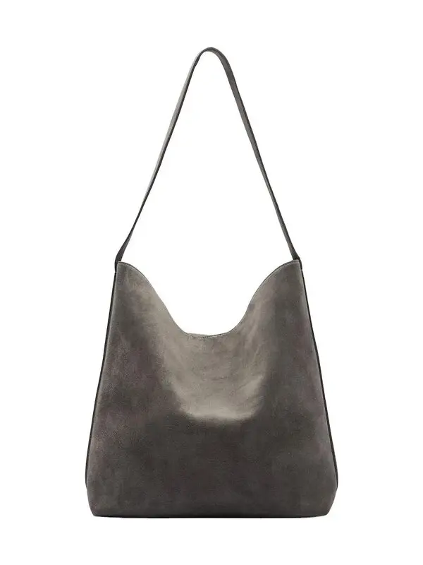 AESTHER EKME Sac Supple Large Suede Tote Bag - Grey