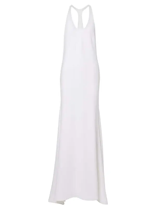 Jacquemus Knitted Gown - White