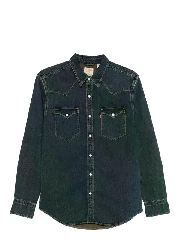 LEVI'S Denim Button-down Shirt - Blue