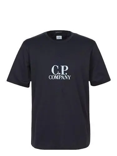 C.P. COMPANY Short Sleeve T-shirt - Navy Blue