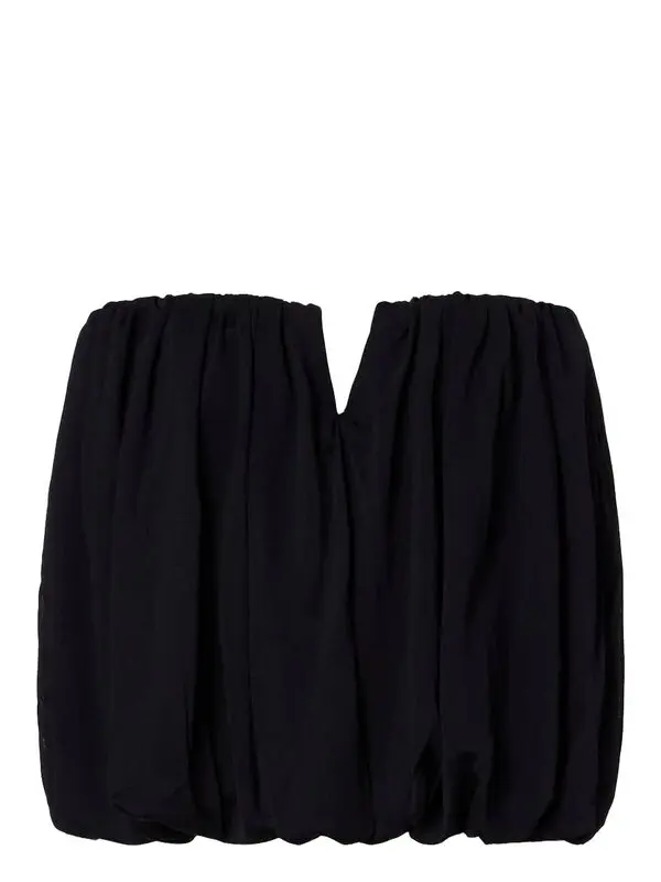 Isabel Marant Étoile Amalia Gathered Top - Black