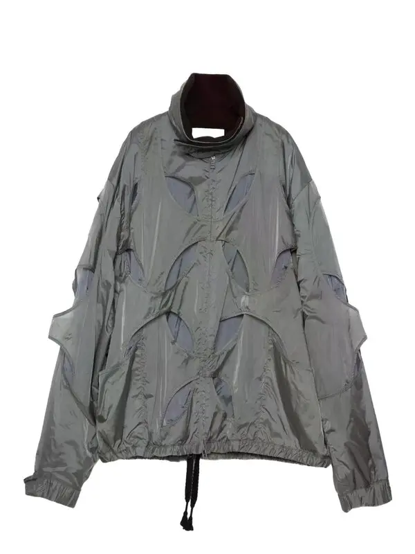 YOSHIOKUBO Cut-out Panelled Jacket - Grey