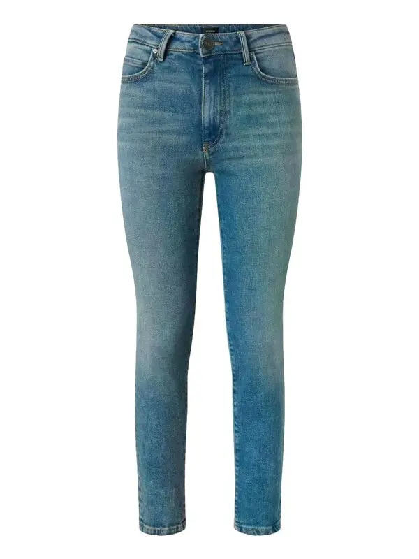 Pinko Embroidered Pocket Jeans - Blue