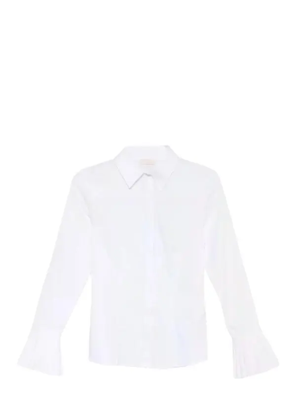 Liu Jo Pleated Cuff Shirt - White