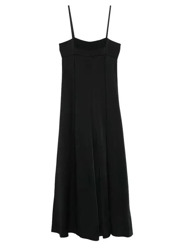 FORTE_FORTE Sleeveless Midi Dress - Black
