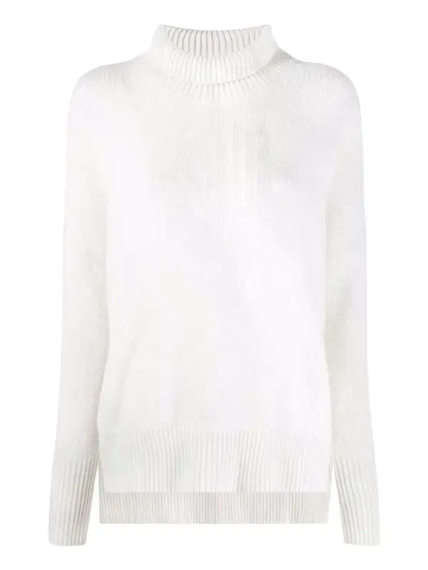 LISA YANG Roll-neck Cashmere Jumper - Neutrals