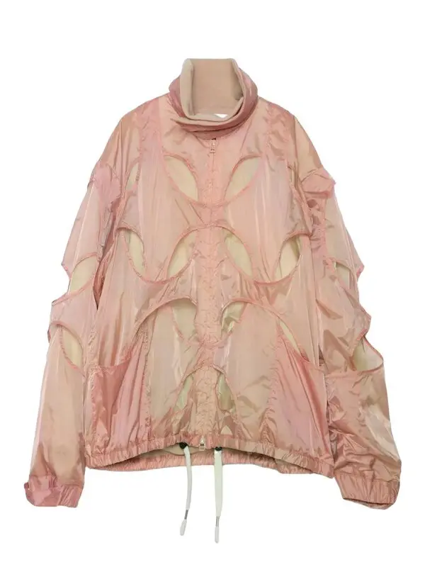 YOSHIOKUBO Cut-out High-neck Jacket - Pink