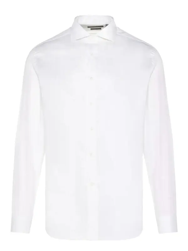 Corneliani Long-sleeve Button-down Shirt - White