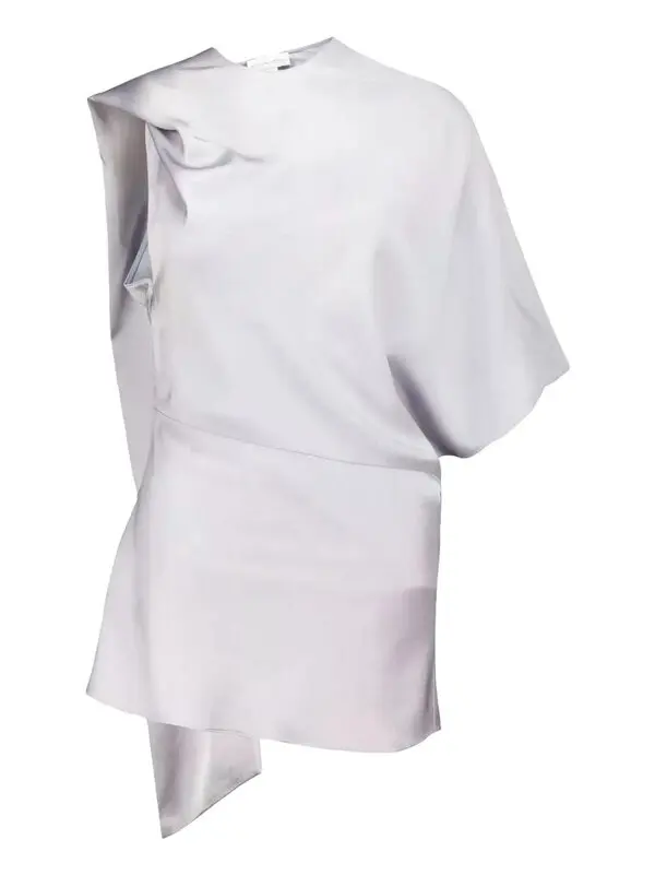 Stella McCartney Asymmetric Draped Top - White