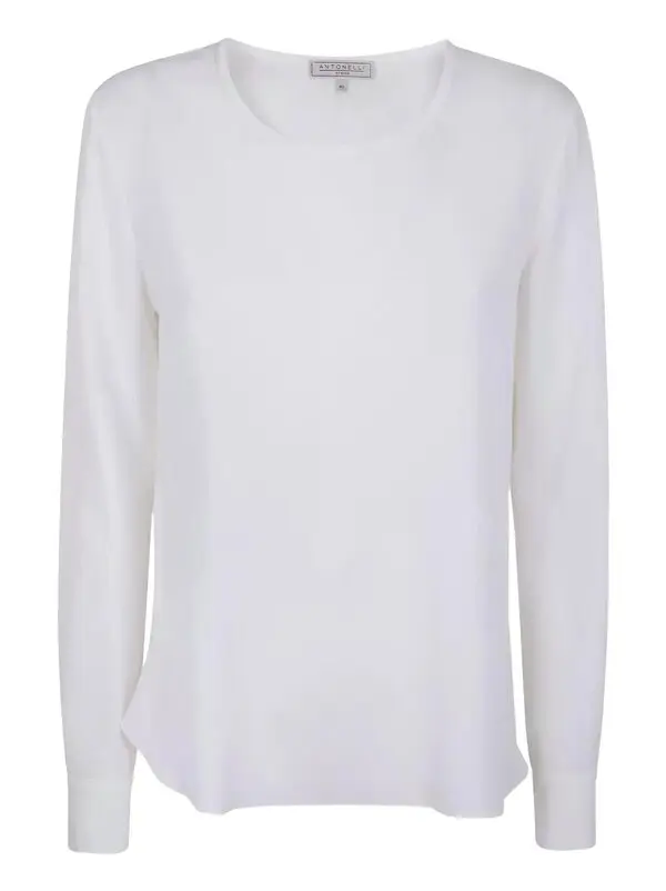 Antonelli Firenze Silk T-shirt - White