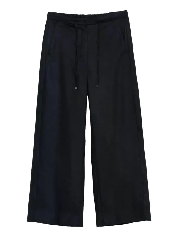 Max Mara Drawstring Trousers - Blue
