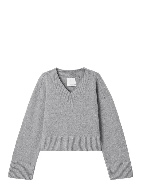 Citizens Of Humanity Gazette Wool And Cashmere-blend Sweater - Gray