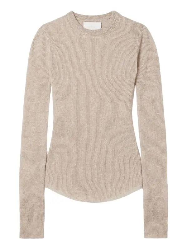 Citizens Of Humanity Alessia Wool And Cashmere-blend Sweater - Neutrals