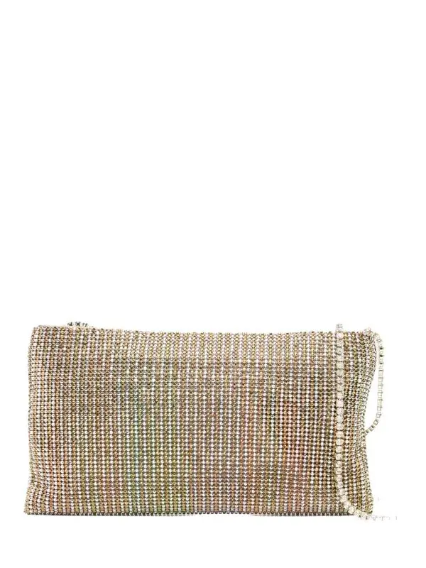 Benedetta Bruzziches Crystal-embellished Clutch - Silver
