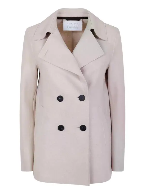 Harris Wharf London Double-breasted Wool Coat - Neutrals