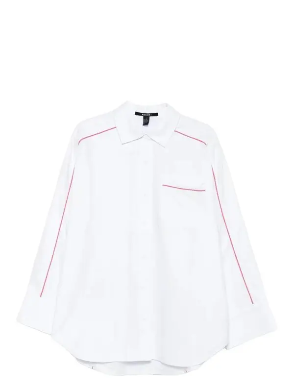 Ksubi Stinger Astra Piped Shirt - White