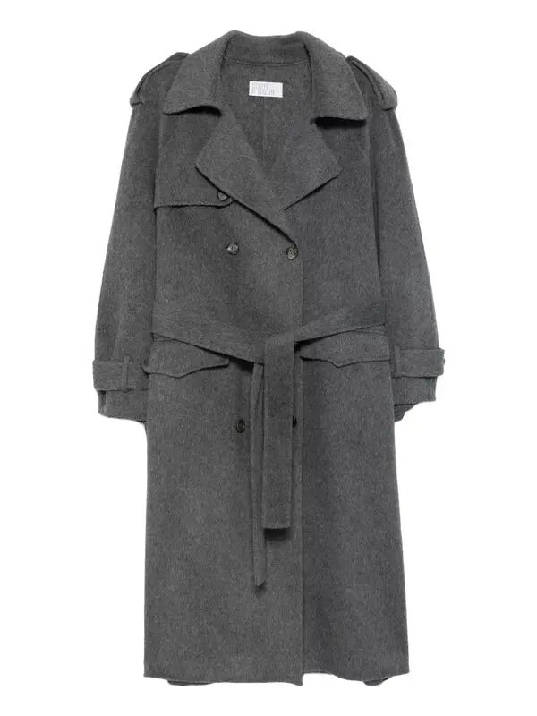 Giuseppe Di Morabito Belted Trench Coat - Grey