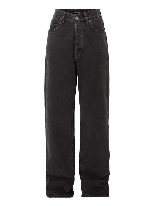 Saint Laurent Straight-leg Jeans - Black