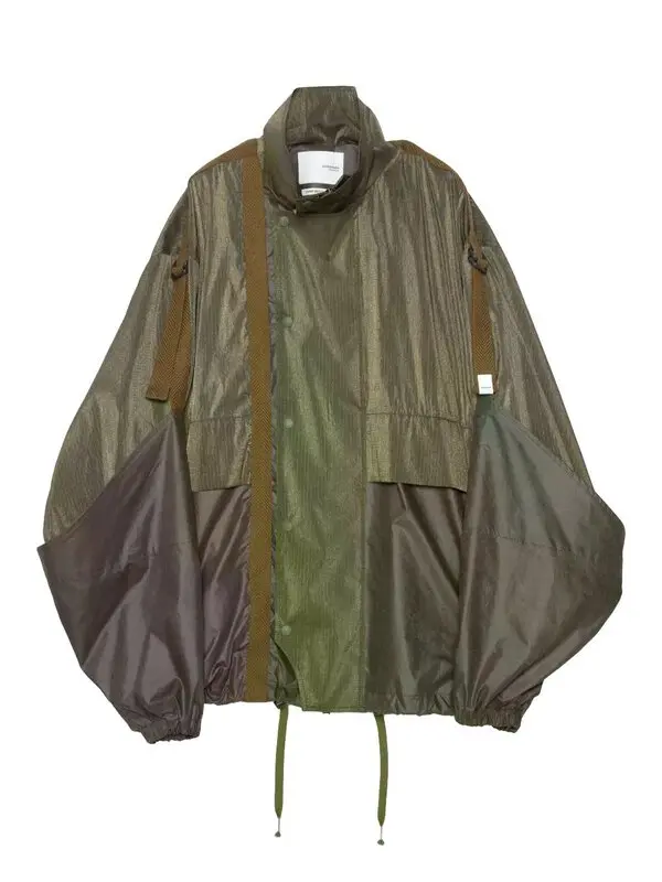 YOSHIOKUBO Panelled Jacket - Green