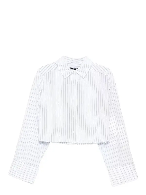 Ksubi Striped Long-sleeve Shirt - White