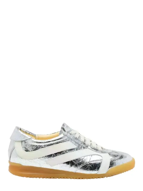 Proenza Schouler Leather Sneakers - Silver