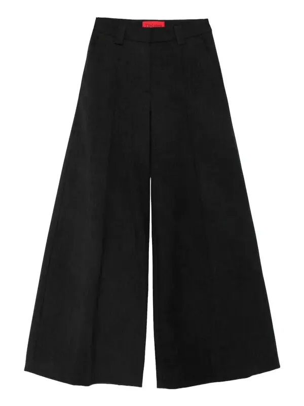 THELATEST Wide Leg Trousers - Grey