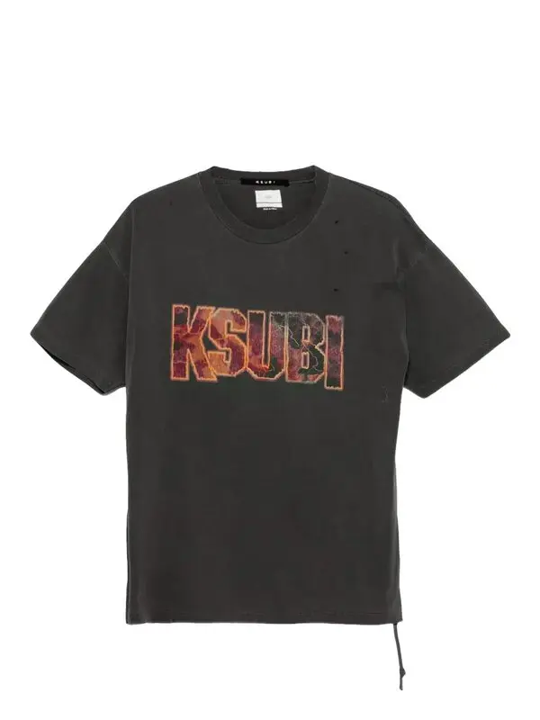 Ksubi Kickstart Logo T-shirt - Grey