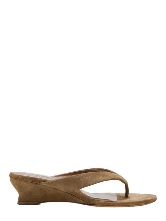 Le Monde Beryl Micro Wedge Thong - Natural