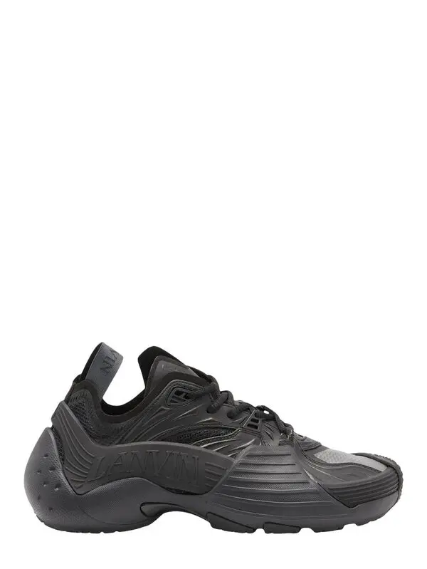 LANVIN Mesh Flash-x Sneakers - Black