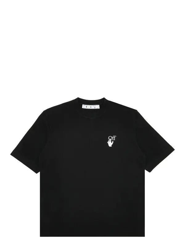 Off-White Cut Here Skate T-shirt - Black