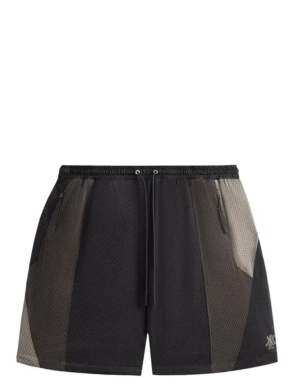 Kith Panelled Mesh Short - Black