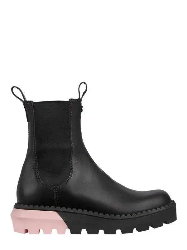 Gucci Leather Chelsea Boots - Black
