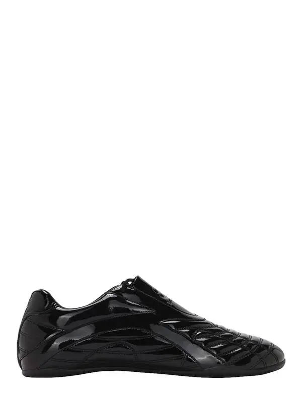Balenciaga Zen Patent Sneakers - Black