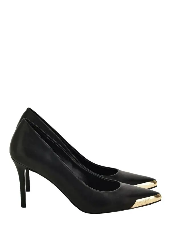 Versace Metallic-toe Pumps - Black