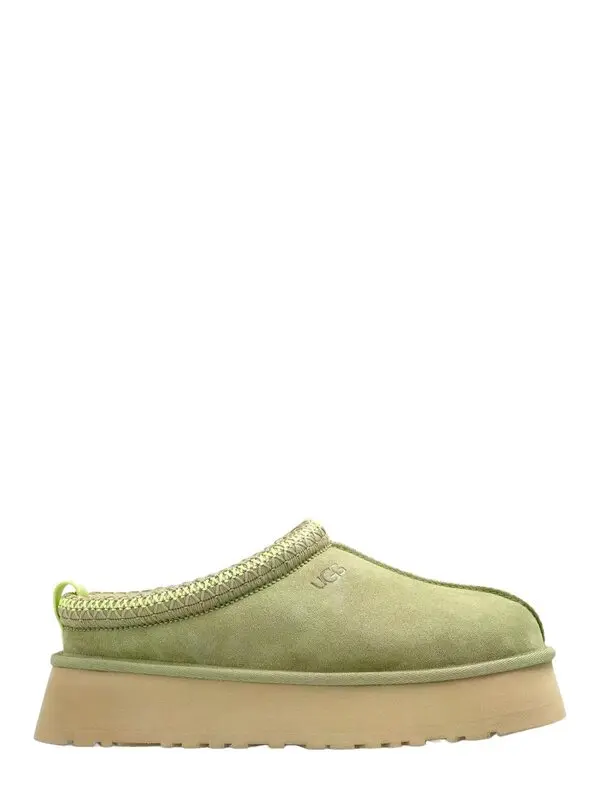 UGG Tazz Ii Platform Suede Slippers - Green