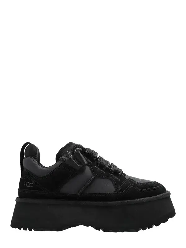 UGG Astromel Platform Lace-up Sneakers - Black