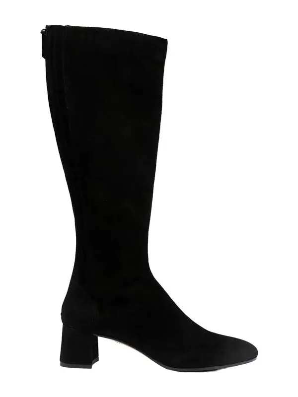 AQUAZZURA Round-toe Knee-length Boots - Black