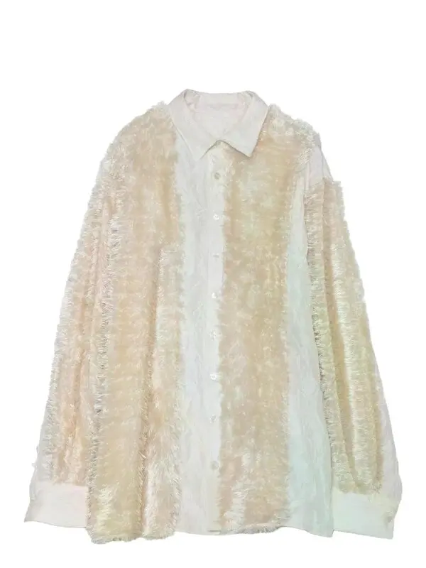 MULLER OF YOSHIOKUBO Grass Line Shirt - Neutrals