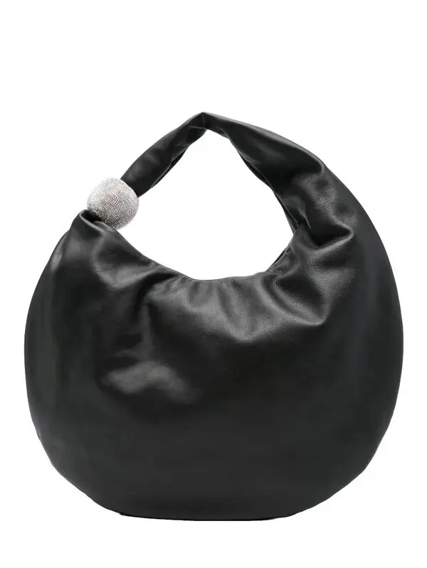 Giuseppe Di Morabito Crystal-embellished Knot Shoulder Bag - Black