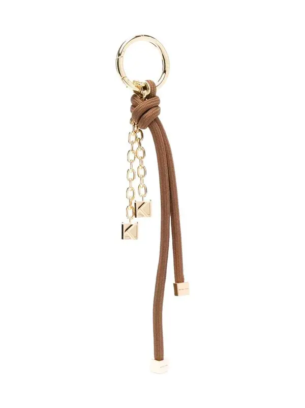 Michael Kors Cord Bag Charm - Brown