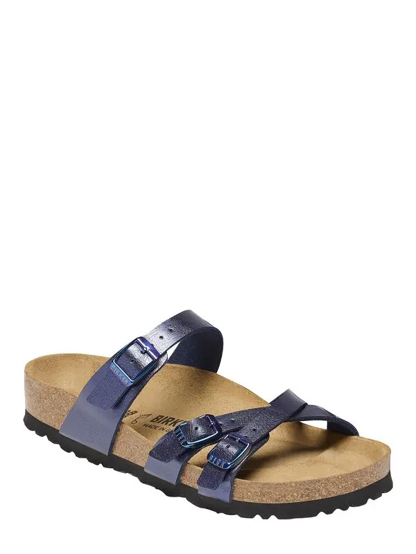 BIRKENSTOCK Franca Birko-flor Sandals - Graceful Midnight Blue