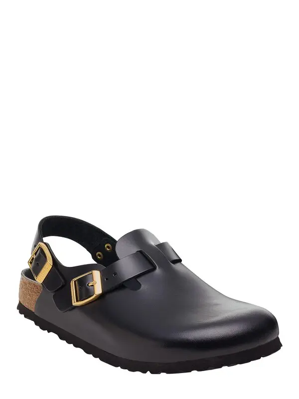 BIRKENSTOCK Tokio Clog - Black Dressy Leather