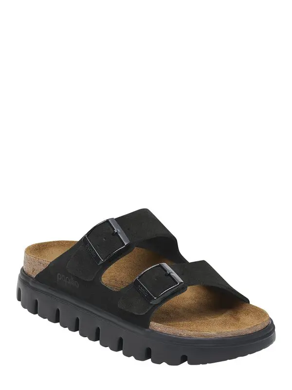 BIRKENSTOCK Papillio Arizona Platform Sandals - Black/black