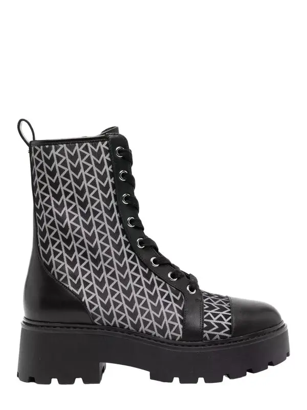 Michael Kors 50mm Blake Combat Boots - Black